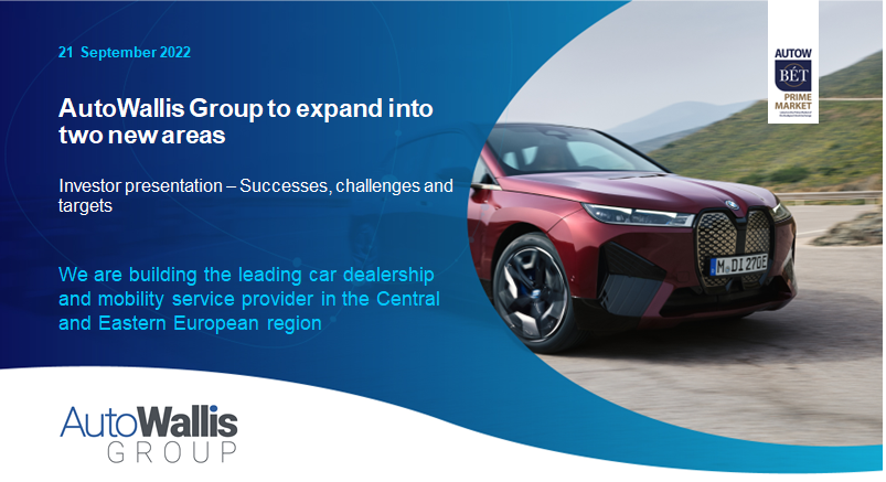 Two new directions for the AutoWallis Group: The targets are Austria ...